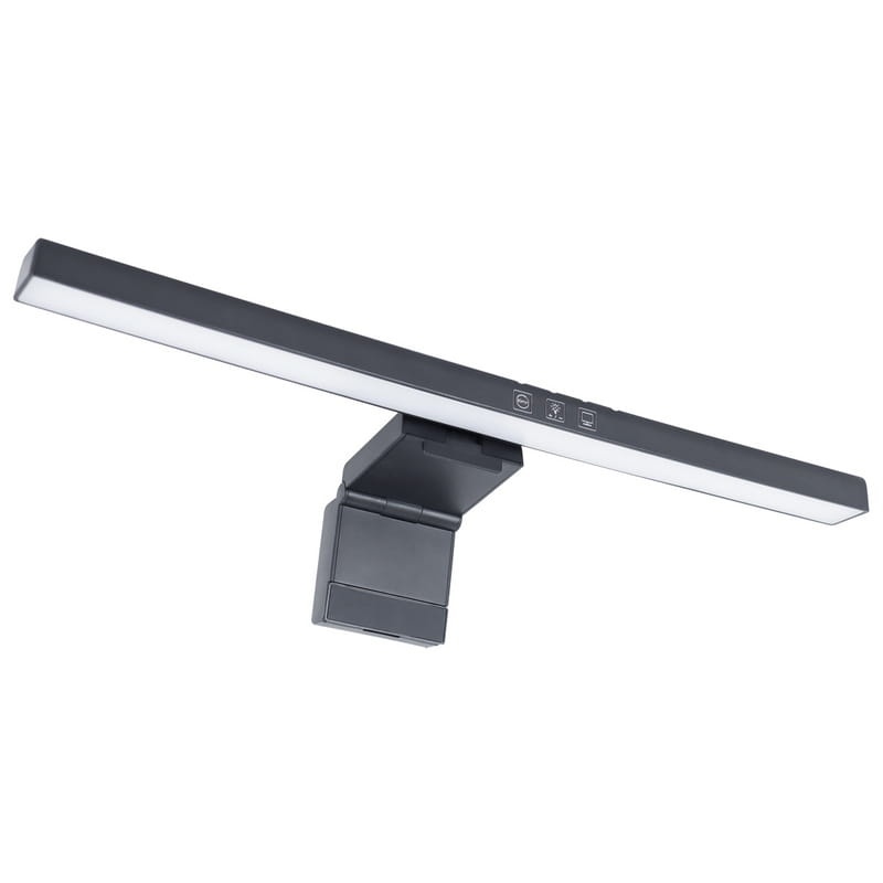 Lampka biurkowa MONITOR LED 5W CCT 265lm czarna 120° IP20 ściemnialna ...